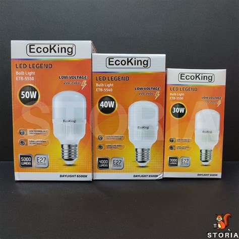 Jual ECOKING BOHLAM LED JUMBO LEGEND LAMPU LED TABUNG KAPSUL LED BULB Shopee Indonesia