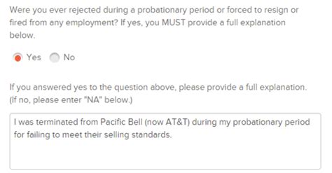 How To Address Being Fired On A Job Application
