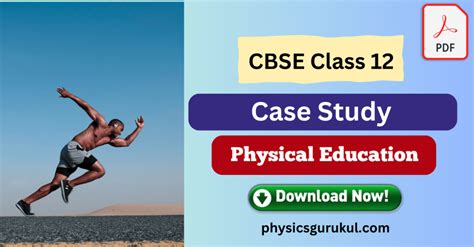 Case Study Questions For Class 12 Physical Education Chapter 7