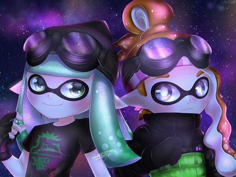 Kinako And Saika Collab By Feathisoong On Deviantart