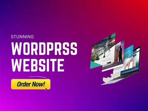 professional responsive wordpress website design upwork