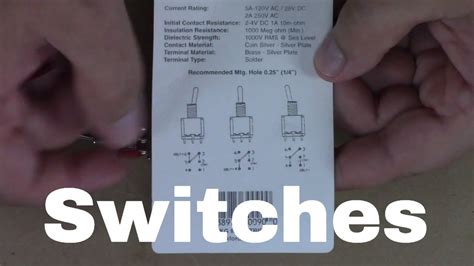 Arduino Prototyping Basics 23 Switches Youtube
