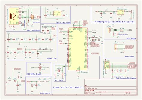 Kindly Review Schematics Of Ble Board Using Stm32w Stmicroelectronics Community