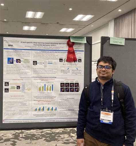 Asheq S Presentation Receives Honorable Mention At SPIE Medical Imaging