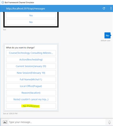 C How To Change The Default Button Label No Preference In FormFlow Stack Overflow