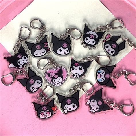 Jual EG Sanrio Gantungan Kunci Kartun Lucu Gantungan Kunci Transparan