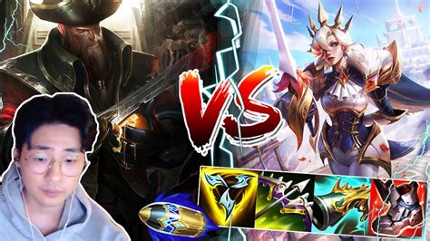 Top Gyulass Gangplank Vs Fiora Top Korea Master Youtube