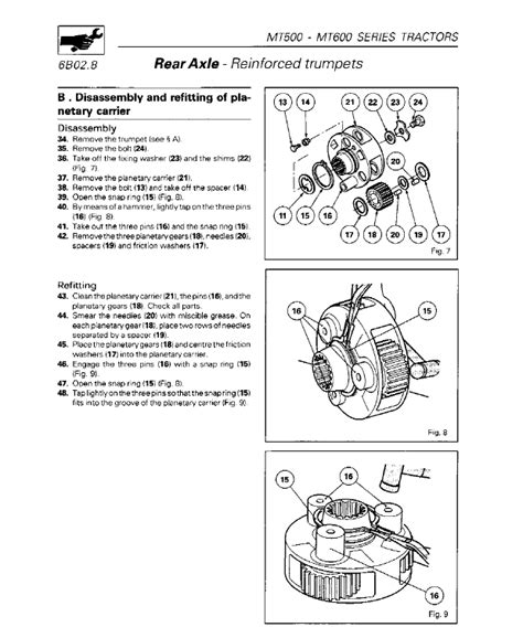Challenger Mt535 Mt545 Mt565 Tractor Workshop Manual