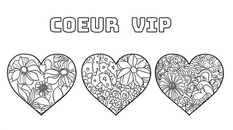 82 Coloriage Coeur Gratuit Exprime Ton Amour En Couleurs