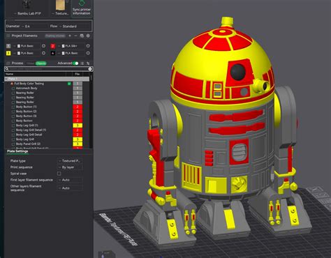 Build A Droid Cyberbrick Based Robot Kit By Neebick Makerworld Download Free 3d Models