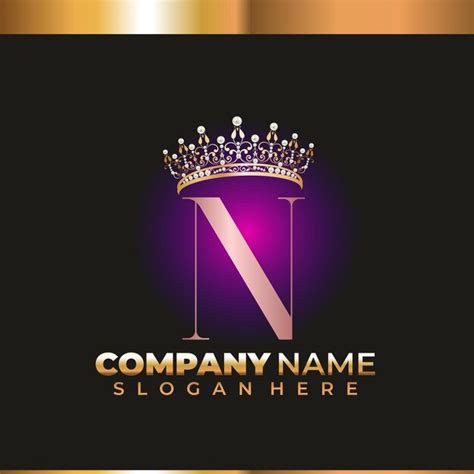 Premium Vector Royal Luxury Initial Letter With Crown