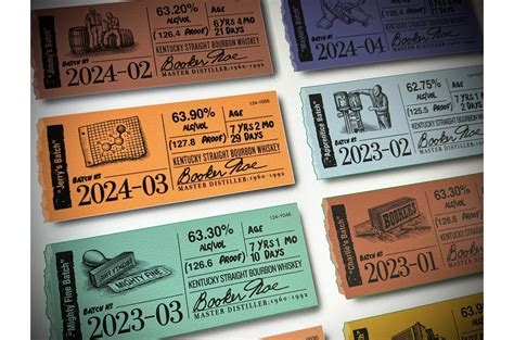 Booker S Small Batch Labels Illustrated By Steven Noble Behance