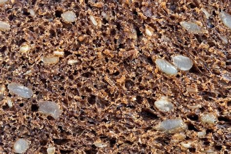 Premium Photo Healthy Multigrain Bread Texture Closeup