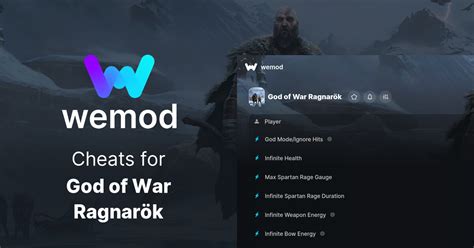 God of War Ragnarök Cheats Trainers and Maps for PC WeMod
