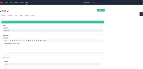 Shipping Settings Padloper Docs
