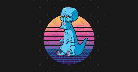 Handsome Squidasaurus Rex Squidward T Shirt Teepublic