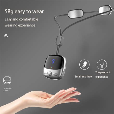 Mini Hanging Cervical Spine Massager Hot Compress Pulse Shoulder Neck