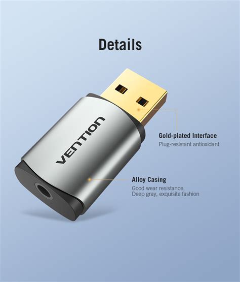 Vention Sound Card Usb To Audio Converter For Headphone Shopee Philippines