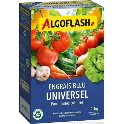 Engrais Bleu Universel ALGOFLASH NATURASOL 1 Kg Cdiscount Jardin