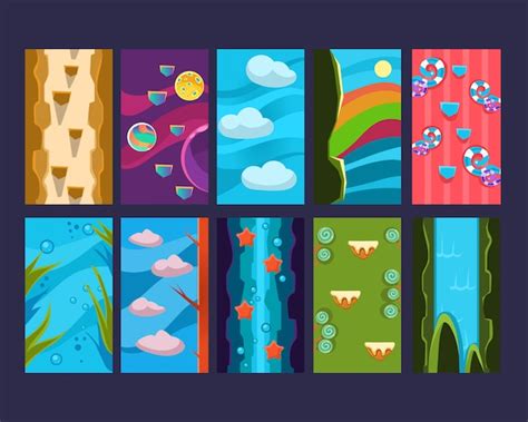 Premium Vector Game Background