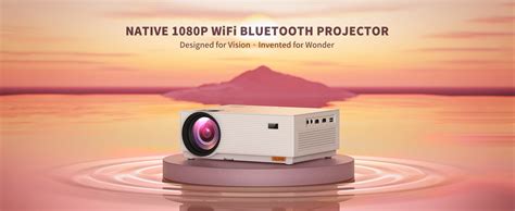 Mini Projector With G WiFi And Bluetooth Alvar L ANSI Native P Portable Projector