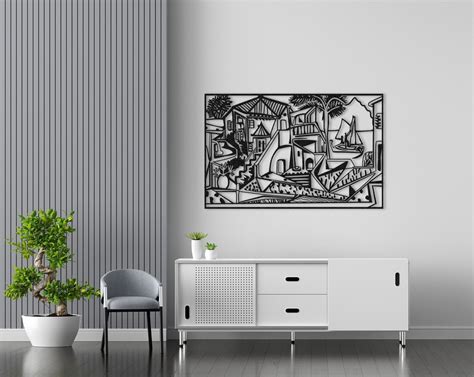 Mediterranean Landscape Pablo Picasso Wall Art Poster Print Modern