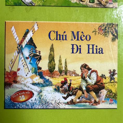 Truyện Cổ Tích 3d Chú Mèo đi Hia Hanashop