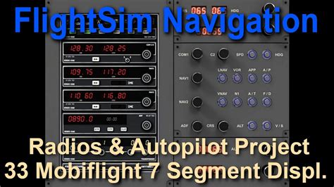 Flight Sim Navigation 33 Radios And Autopilot Project Mobiflight