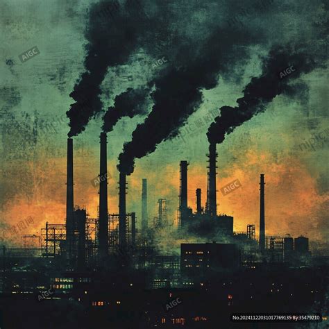 AI创作图工业化污染 大气污染环境破坏 工业环境污染 企业污染 环境工业污染 污染企业 污染工厂 严重工业污染 工业大生产造成的污染 城市工业污染 污染型工厂 工业与雾霾 环境污染大气污染