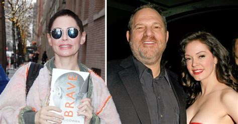 Harvey Weinstein Denies Rose Mcgowans Sexual Assault Allegations As