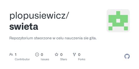 Github Plopusiewicz Swieta Repozytorium Stworzone W Celu Nauczenia