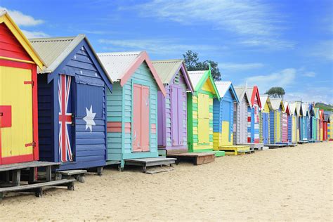 Brighton Beach Huts Australia Xxxl By 4fr