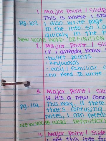Note Formatting Resource Organized Charm
