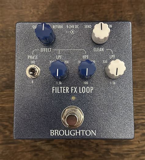 Broughton Audio Filter Fx Loop Reverb