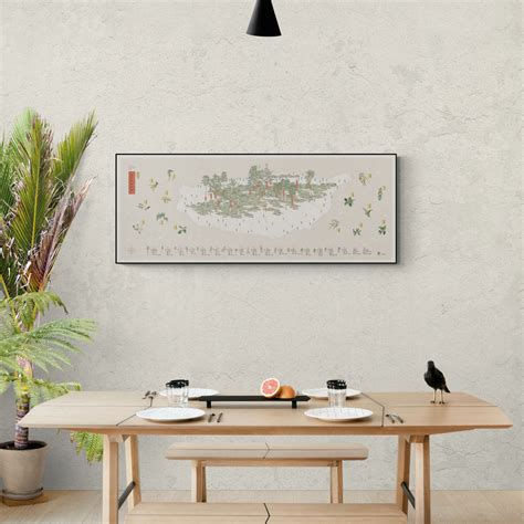 掛畫｜台灣巨木地圖 阿比 Lighto Online Art T Shops
