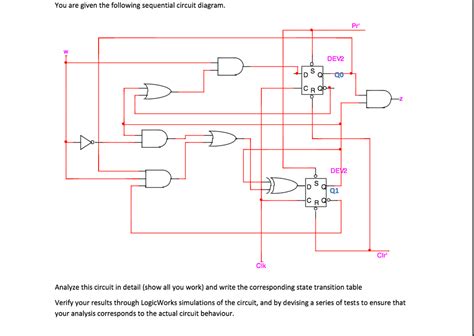 solved you are given the following sequential circuit