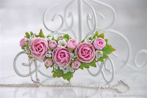 Букетик в интернет магазине на Ярмарке Мастеров Колье свадебное Москва доставка по России