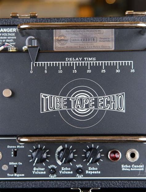 Fulltone Tube Tape Echo Analog Effects Device • La Vintage Gear