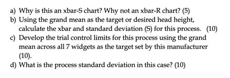 Points Use The Table Below To Construct An Chegg Com