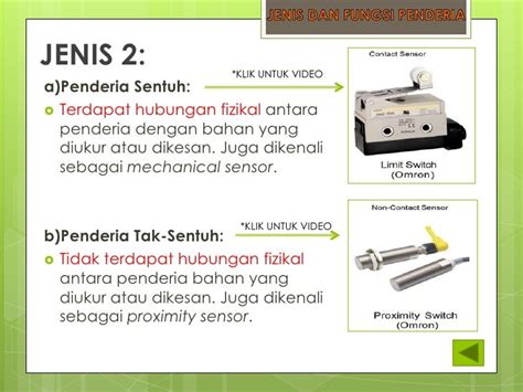 Jenis And Fungsi Sensor