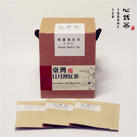 魚池紅茶 日月潭紅茶 自然農法【心栽茶 Throne Tea｜南投出貨】手採原片茶葉茶包系列 ─ 經典款平面茶包 心栽茶