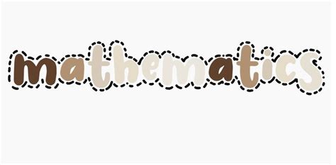 Math Subject Calligraphy Subjects School Holiday Homework Notebook