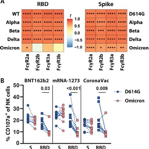 Vaccine Induced Binding Titers Correlate With Fcγr Binding Across Vocs