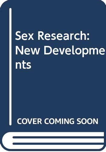 9780030502354 Sex Research New Developments Abebooks 0030502357