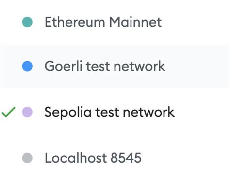 Testnets Sepolia Eth Sep Not Showing In Metamask Ethereum Stack