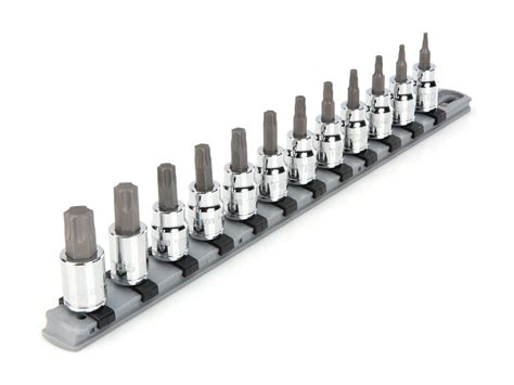 38 Inch Drive Torx Bit Socket Set 12 Piece Tekton Shb91103