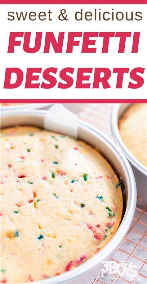 Crazy Cute Funfetti Dessert Recipes