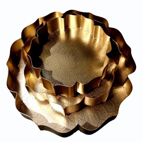 Golden Antique Metal Urli At ₹ 250piece In Moradabad Id 2853183228191