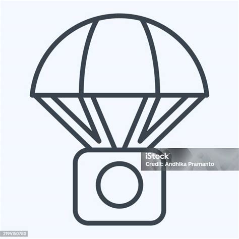 아이콘 핫 발롱 취미 기호와 관련이 있습니다 선 스타일을 클릭합니다 디자인 편집 가능 건강한 생활방식에 대한 스톡 벡터 아트 및