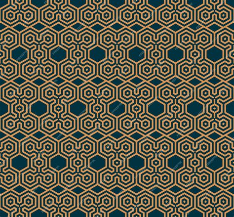 Premium Vector Vector Seamless Pattern Modern Stylish Abstract Texture Repeating Geometric
